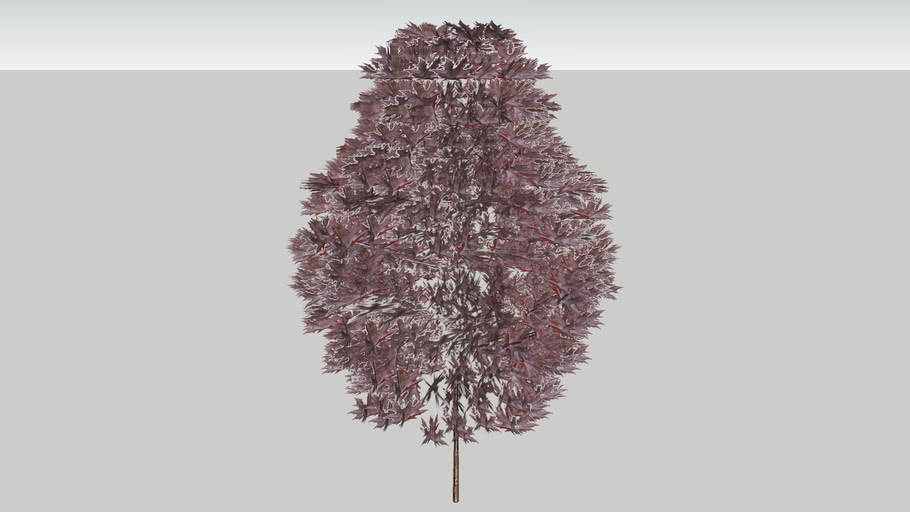 Red tree | 3D Warehouse