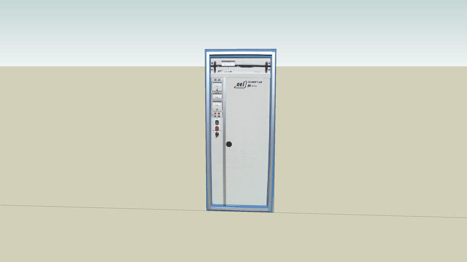 QEI Quantum M-Series Solid state fm broadcast transmitter | 3D Warehouse
