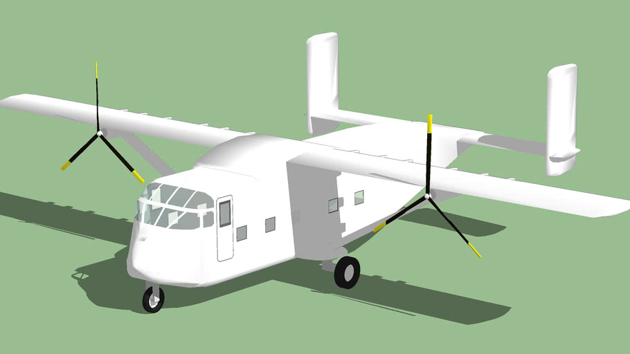 Template - Short SC.7 Skyvan 3-100 {427Kb} | 3D Warehouse