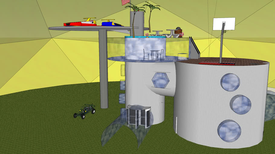 SPACE DREAM HOUSE - Get Yours Now | 3D Warehouse