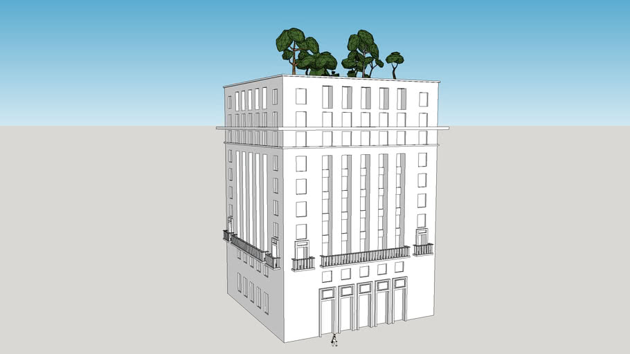 Edifício Conde Matarazzo - Prefeitura de São Paulo | 3D Warehouse