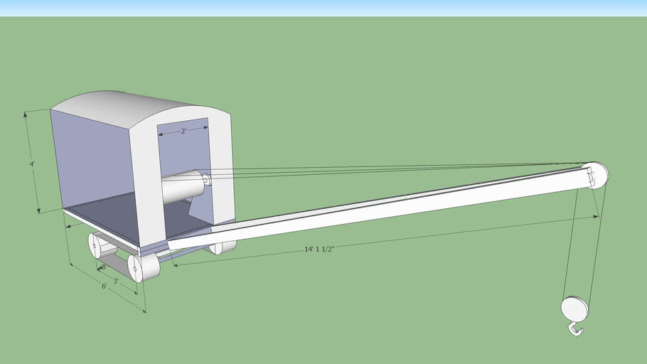 Crawler Steam Crane | 3D Warehouse