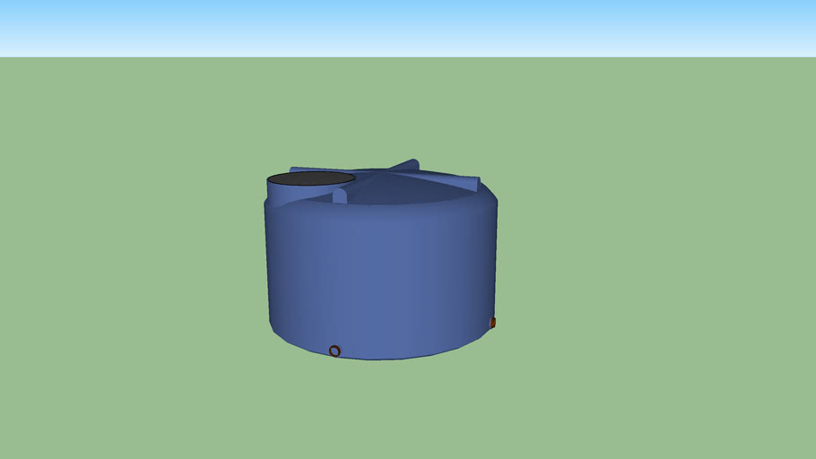 Water Tank 2000L | 3D Warehouse