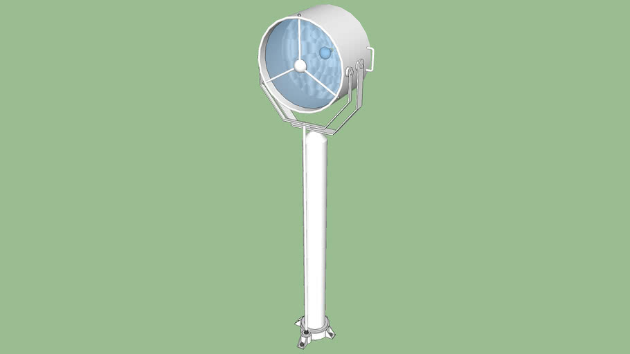 Naval light projector | 3D Warehouse