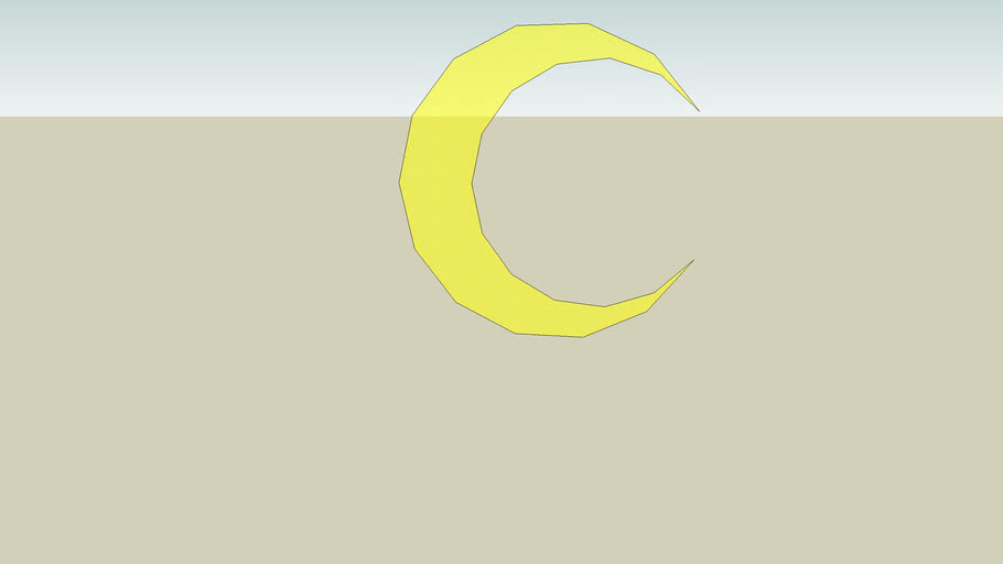 Crescent Moon | 3D Warehouse