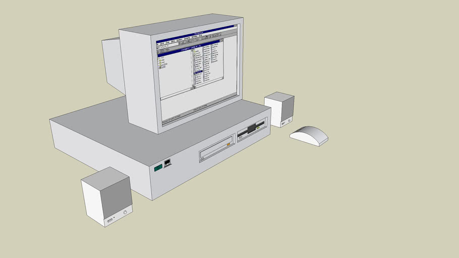 Old Computer | 3D Warehouse