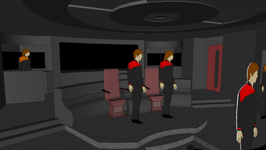 USS VALIANT Bridge | 3D Warehouse