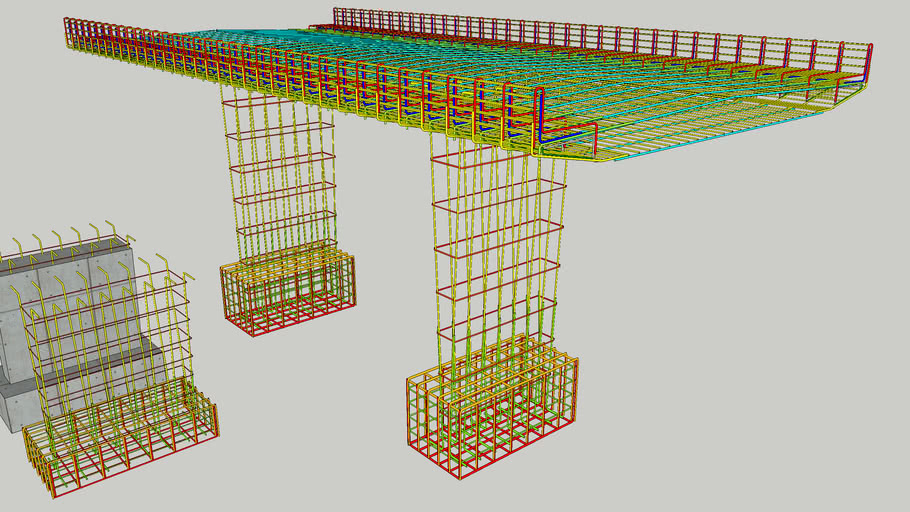 Typical Highway bridges-10.skp | 3D Warehouse