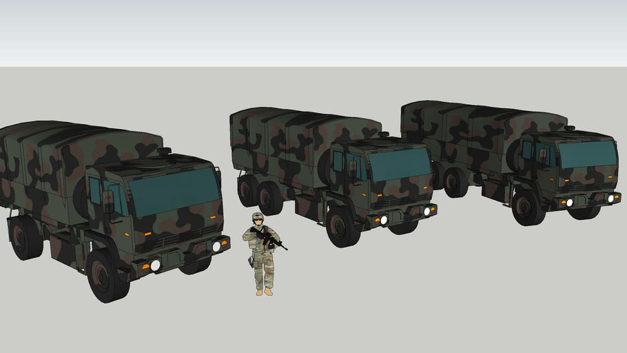 Family of Medium Tactical Vehicles | 3D Warehouse