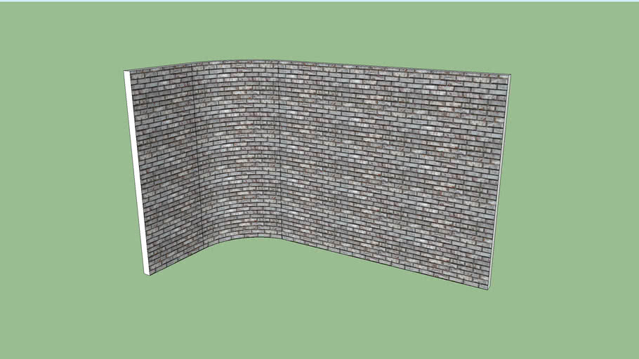 Texture Curved Wall | 3D Warehouse