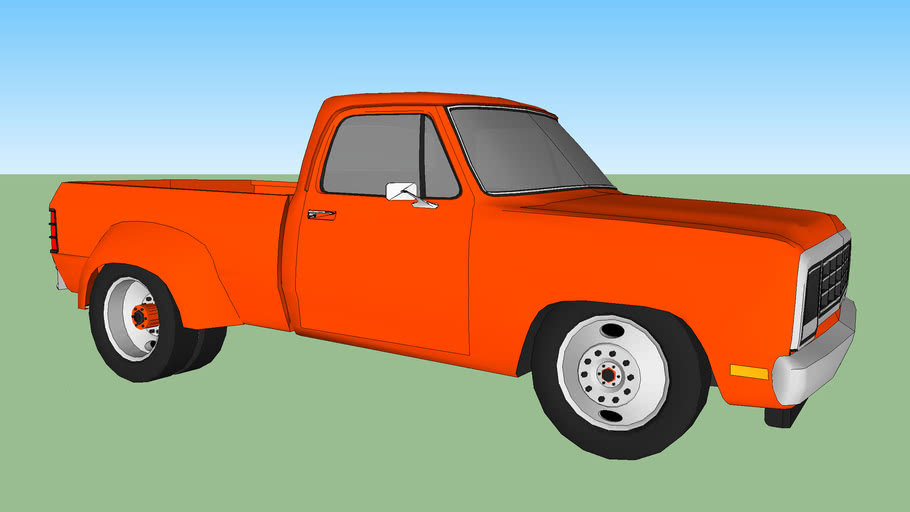 1977 DODGE RAM 3500 SHORT BOX DUALLY | 3D Warehouse
