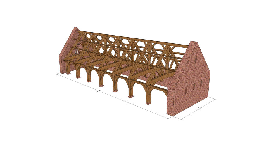 Carlisle Tithe Barn | 3D Warehouse