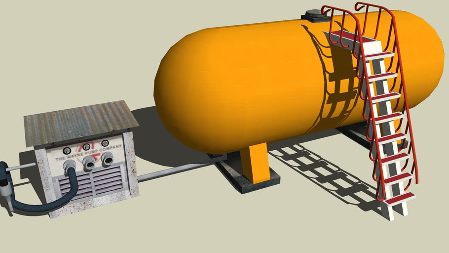 Fuel tank | 3D Warehouse