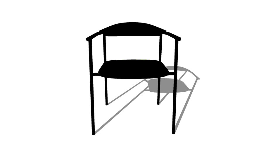 KATLA CHAIR - Black oak, Un-upholstered by Icons of Denmark | 3D Warehouse