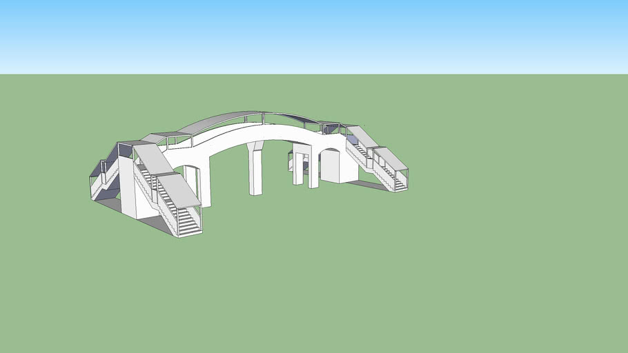 jembatan penyebrangan | 3D Warehouse