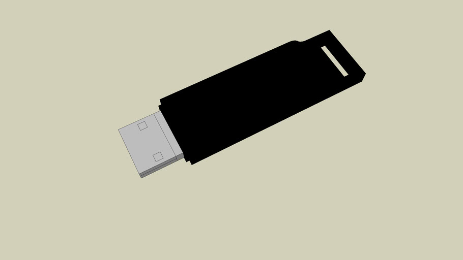 my 4GB USB stick | 3D Warehouse