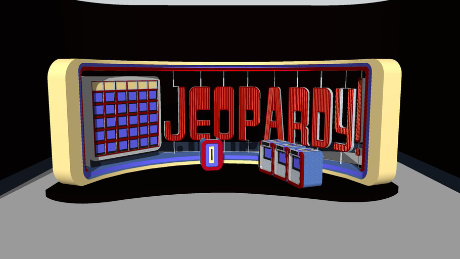 Copy of 1984-1985 Jeopardy! set | 3D Warehouse