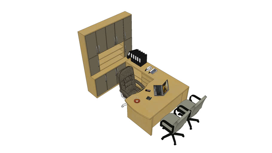 Manager Table | 3D Warehouse