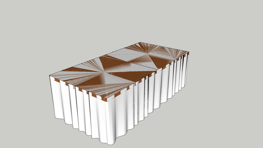 Twin Tables and Double-Length Tablecloth | 3D Warehouse