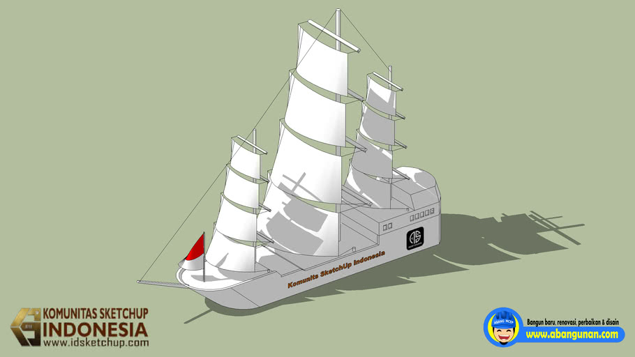 Kapal Boat Layar - Tutorial | 3D Warehouse