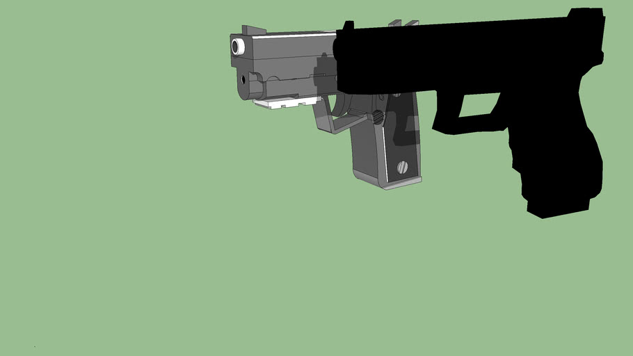 L4D2 P220 with Glock 17 (dual wield gun) | 3D Warehouse