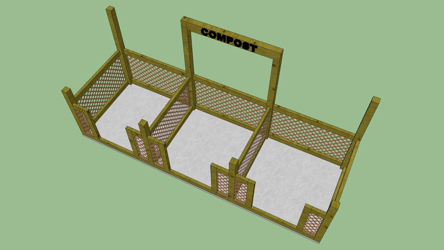 Composting Facility (Three Stage) | 3D Warehouse