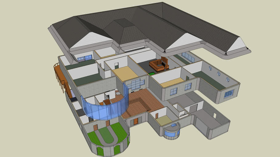 Bman's House Drawing | 3D Warehouse