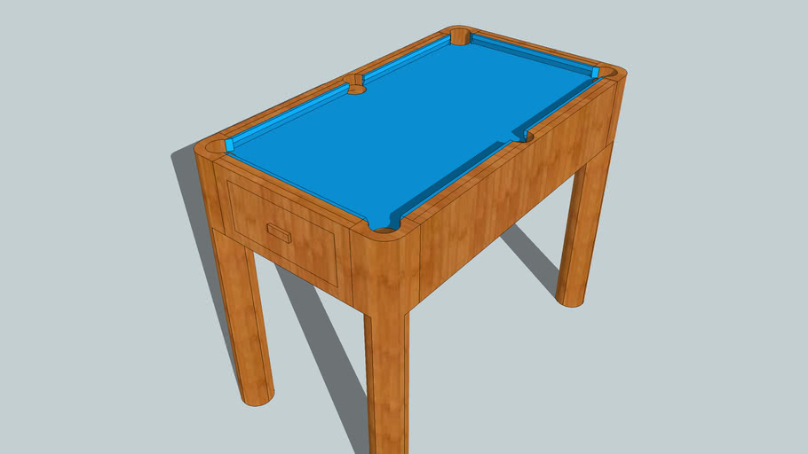 Mini Pool Table | 3D Warehouse