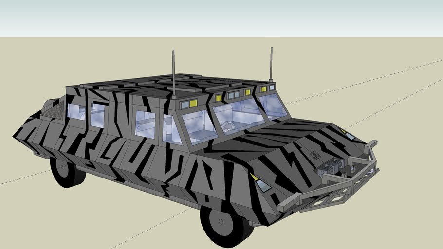 HUMMER AMPHIBIOUS JBT | 3D Warehouse