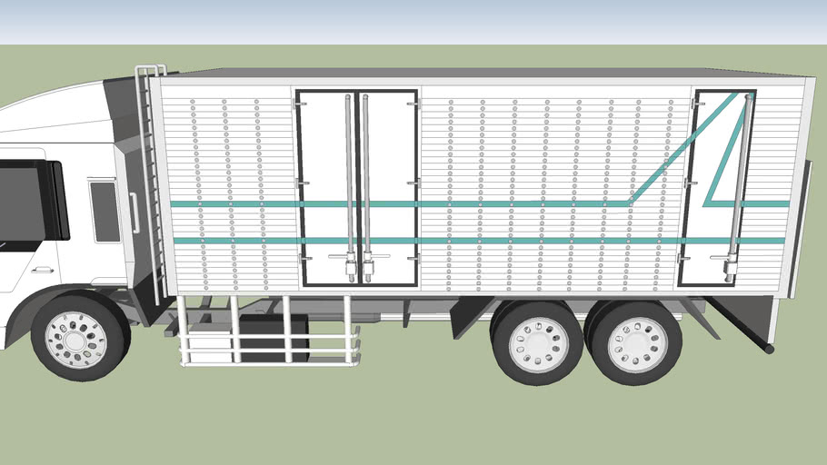 hino car-model by Simon Cheng | 3D Warehouse