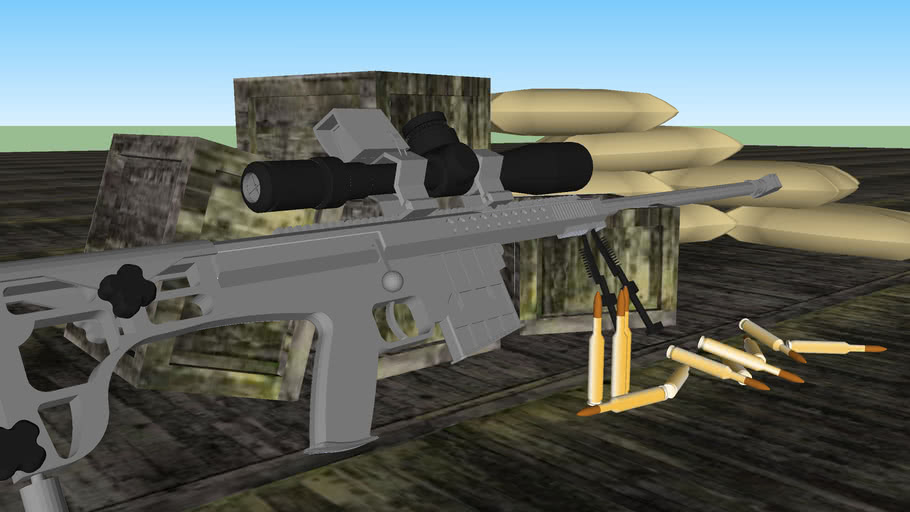 Barrett M98B | 3D Warehouse