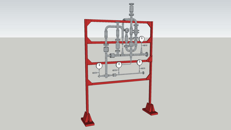 Gas Panel | 3D Warehouse