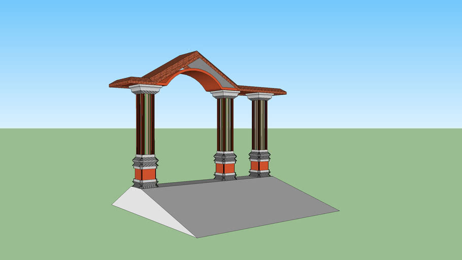 MAIN GATE FOR HOME | 3D Warehouse