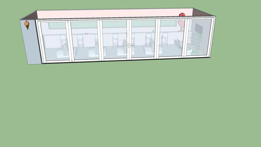 Container cafe | 3D Warehouse