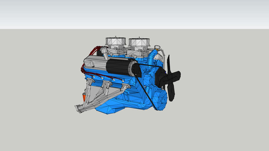 Pontiac 421 V8 | 3D Warehouse