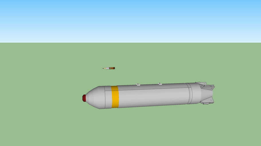 CBU-100 Cluster Bomb | 3D Warehouse