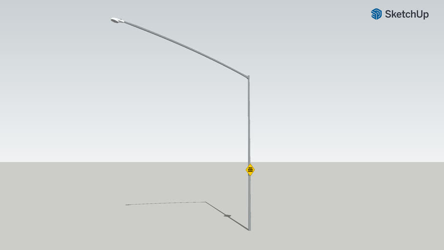 Caltrans streetlight 4 | 3D Warehouse