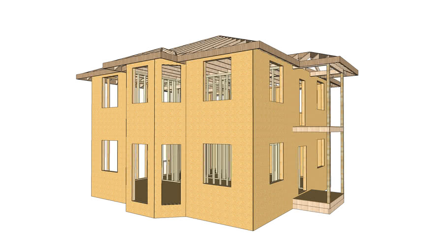 Framing house | 3D Warehouse