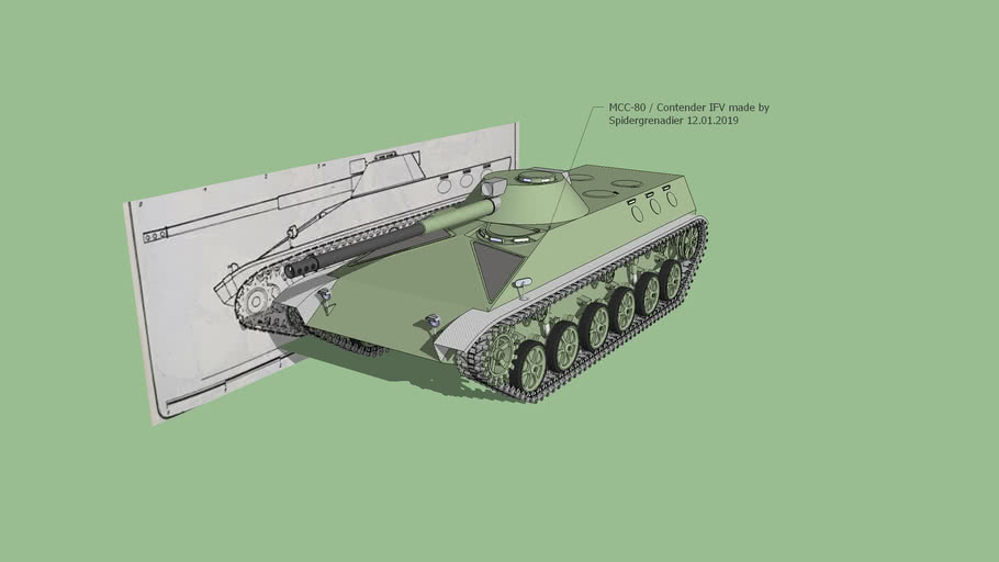MCC-80 / Contender IFV | 3D Warehouse