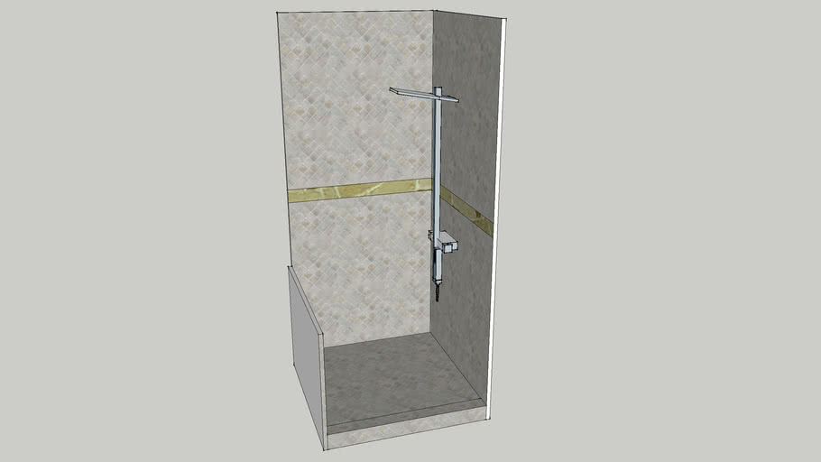 Shower Stall Ren | 3D Warehouse