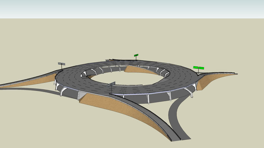Multifloor roundabout | 3D Warehouse