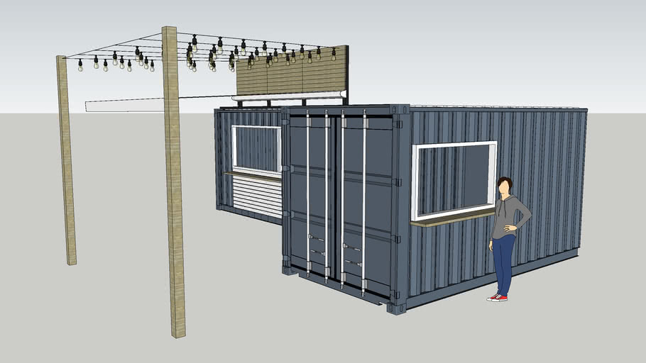 Container Bar | 3D Warehouse