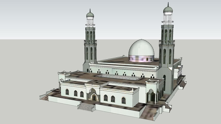ABDULLAH BA GAITH MOSQUE SALALAH | 3D Warehouse