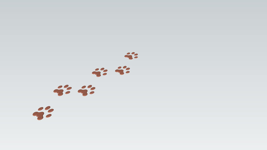 Cats Footprints | 3D Warehouse