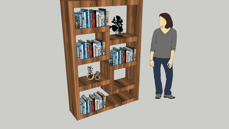 kitaplık - bookshelf | 3D Warehouse