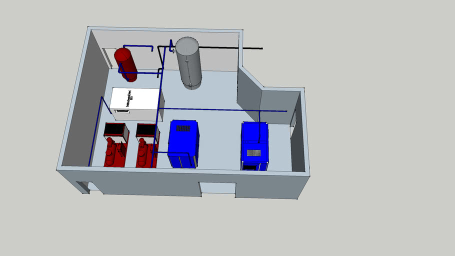Parmalat Compressor Room | 3D Warehouse