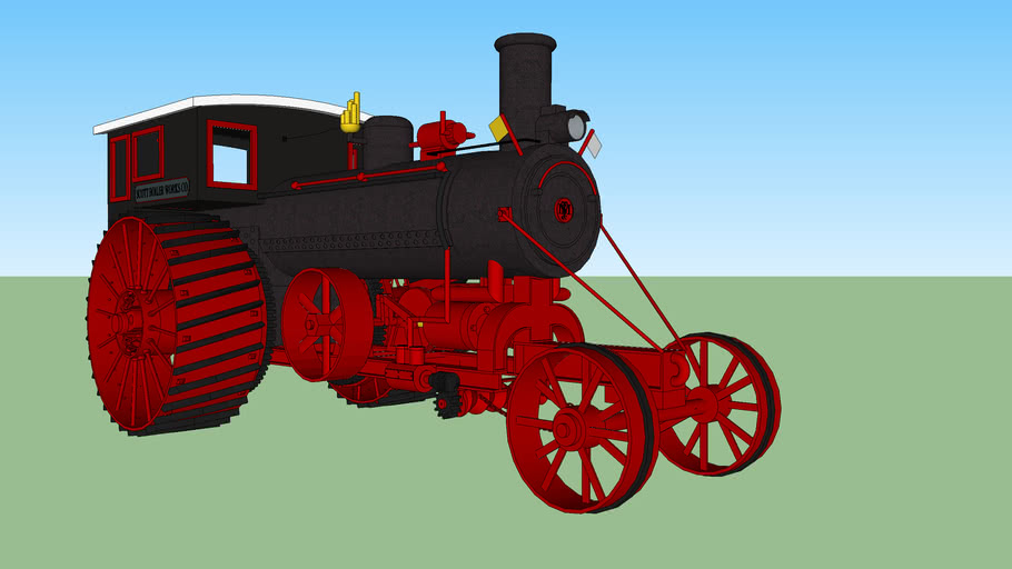 Steam tractor | 3D Warehouse