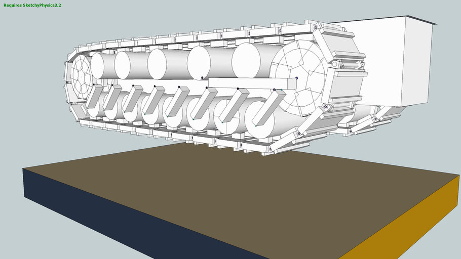 Tank Tracks - Sketchy | 3D Warehouse