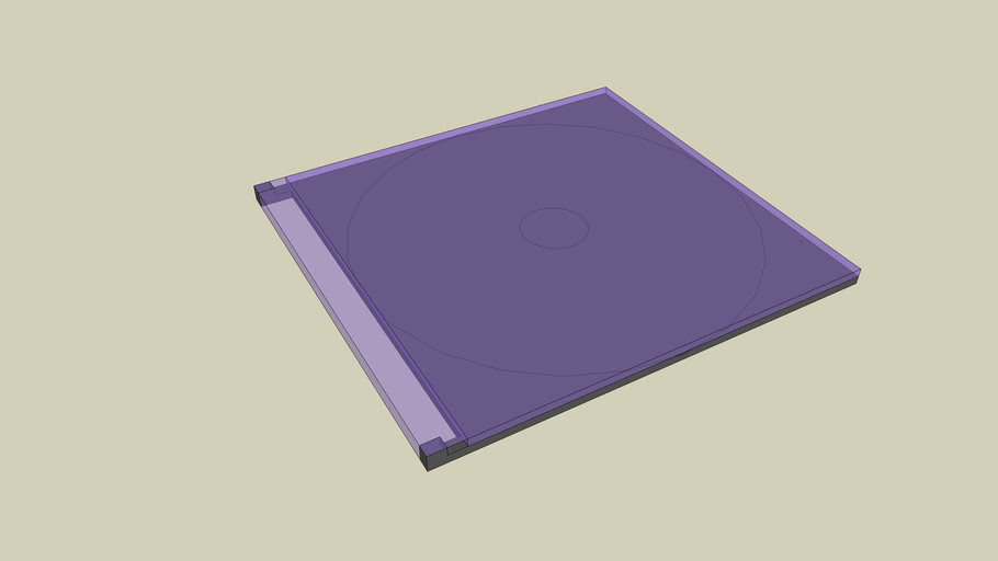 CD case | 3D Warehouse