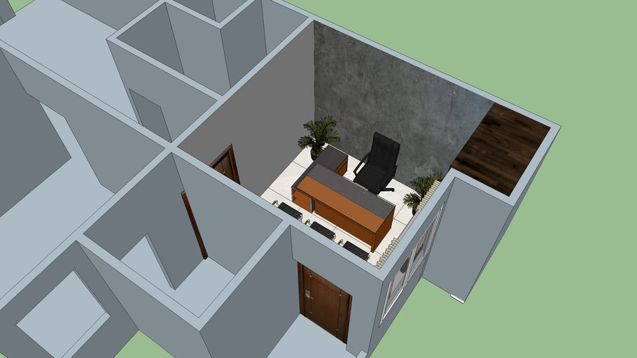 flat interior | 3D Warehouse